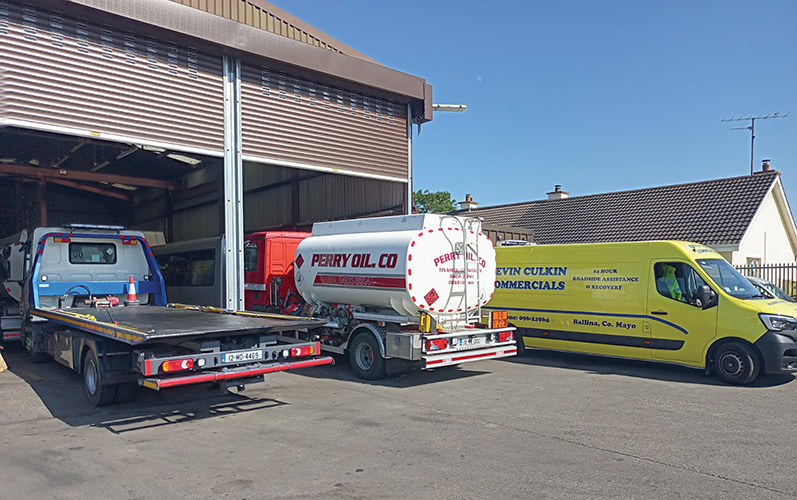 IrishTrucker - Quality workmanship guaranteed at Kevin Culkin Commercials